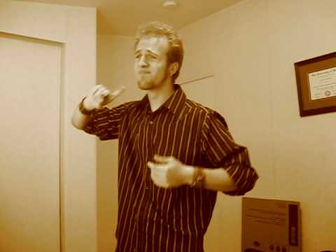 ASL Song dedicated to beloved good friend... - YouTube
