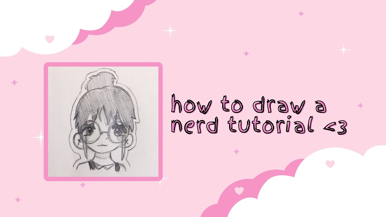 how to draw a nerd tutorial 🤓🔥 | chibishorts - YouTube