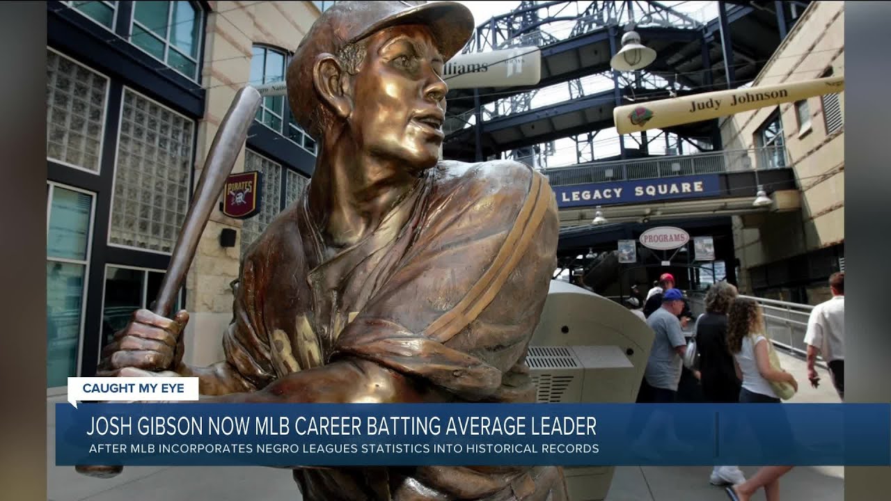 Josh Gibson becomes MLB career and season batting leader as Negro ...