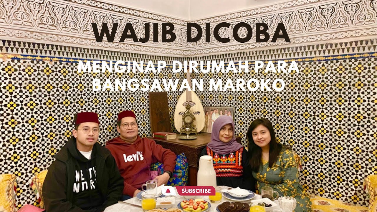 WAJIB DICOBA, SENSASI MENGINAP DI RUMAH BANGSAWAN MAROKO - YouTube