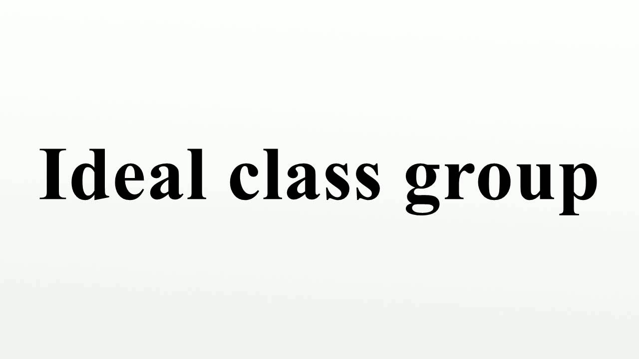 Ideal class group - YouTube