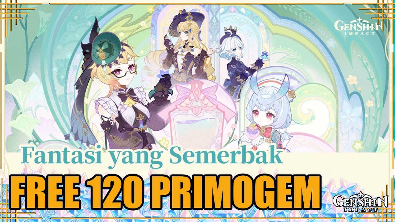Web Event Emelia | FREE 120 PRIMOGEM【Genshin Impact】 - YouTube