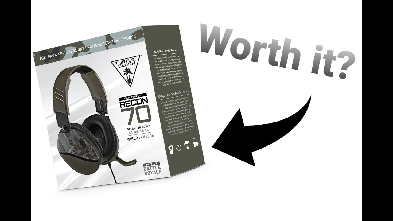 Turtle Beach Recon 70 Honest Review - YouTube