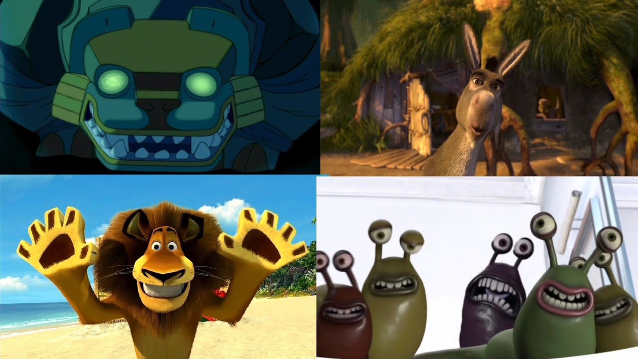 DreamWorks DVD Menu Play Movie Sequences 4:3 Display - YouTube
