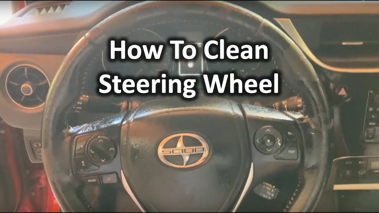 How To Clean Steering Wheel | The DIY Guide | Ep 160 - YouTube