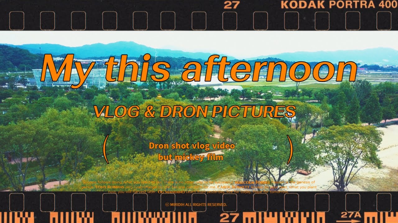 [VLOG] My this afternoon [Mavic pro] - YouTube