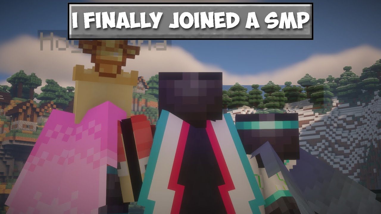 I Finally Joined A Minecraft SMP For The First Time Ever! - YouTube