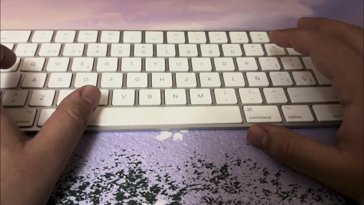 Keyboard typing ASMR (tapping, writing, soft spoken) - YouTube