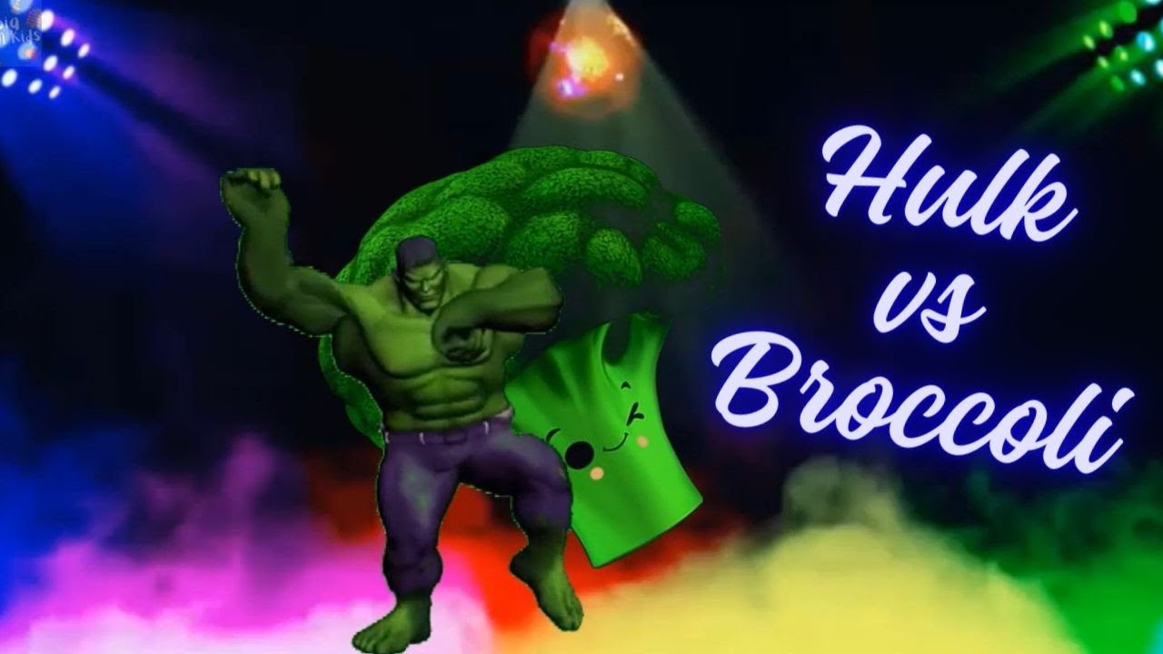 Hulk Dançando - HULK DANCE vs VEGETABLES - Hulk vs Broccoli - Spiderman ...