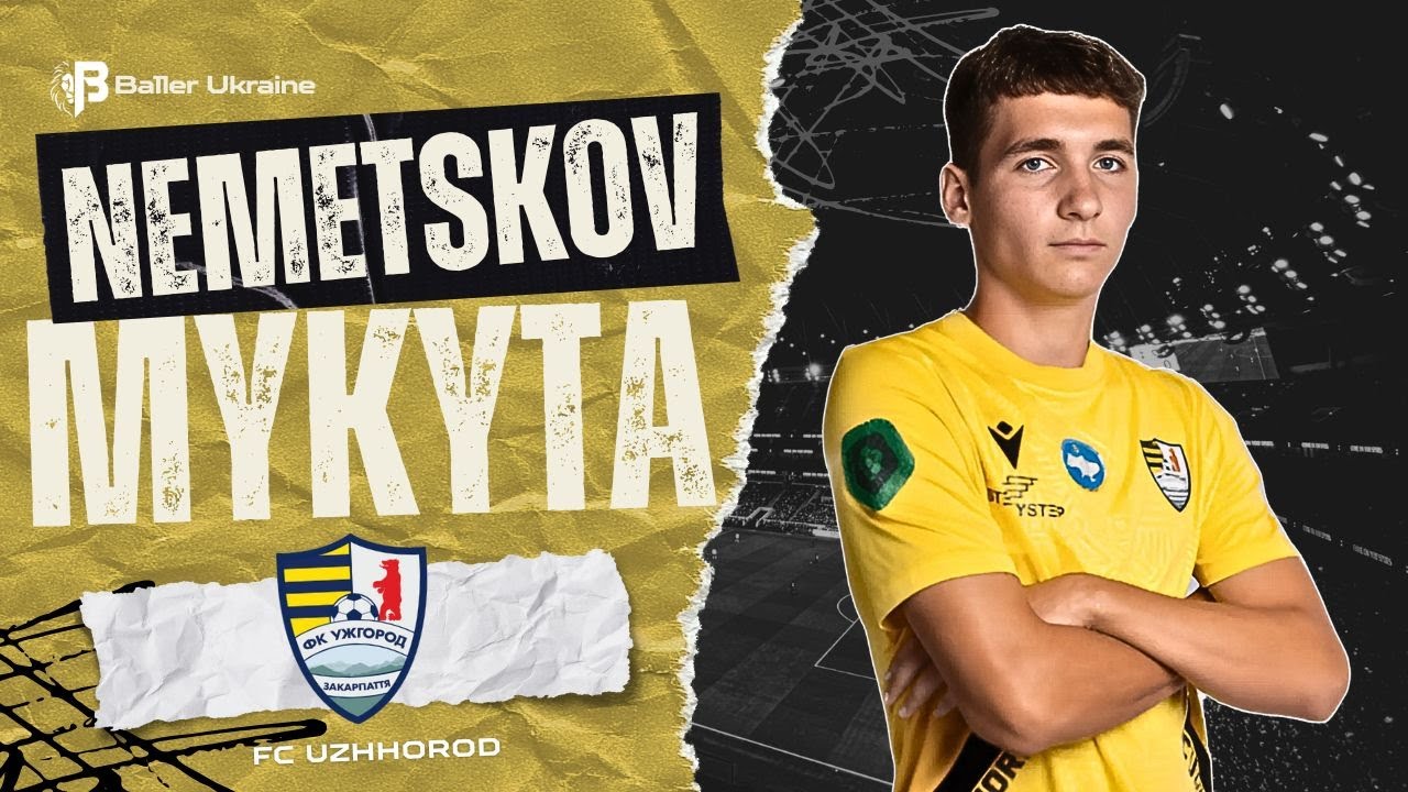 Mykyta Nemetskov | RW+LW winger | 17yo. | 2 League | FC Uzhhorod | Ukraine | Game Highlights ...