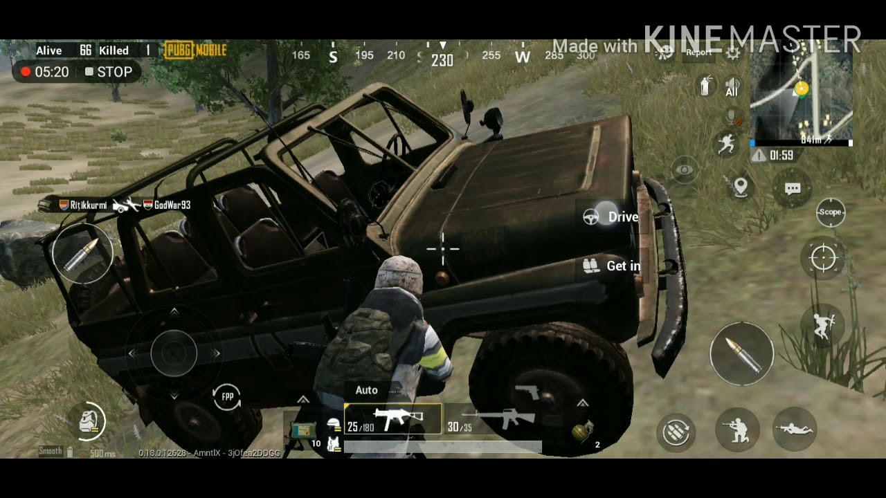 Pubg mobile gamepla | Jeep finding location near military base - YouTube
