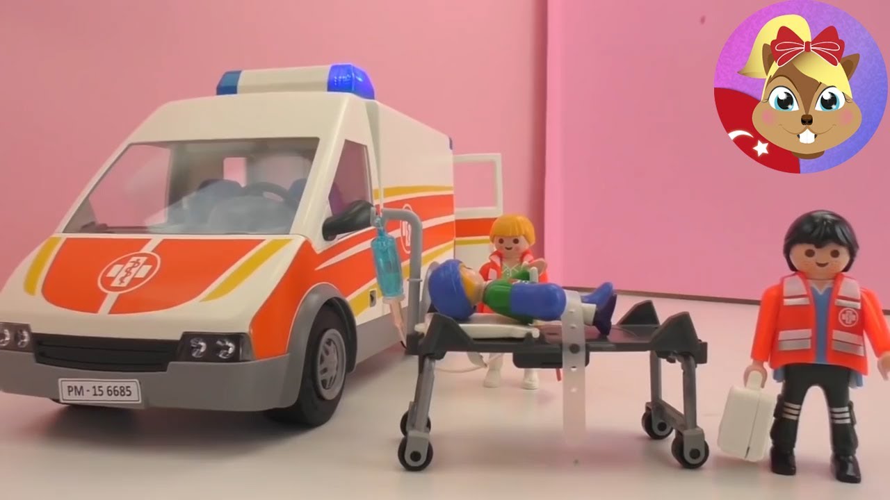 Playmobil Türkçe 6685 City Life Ambulans - Hastamız Hastaneye Gidiyor ...