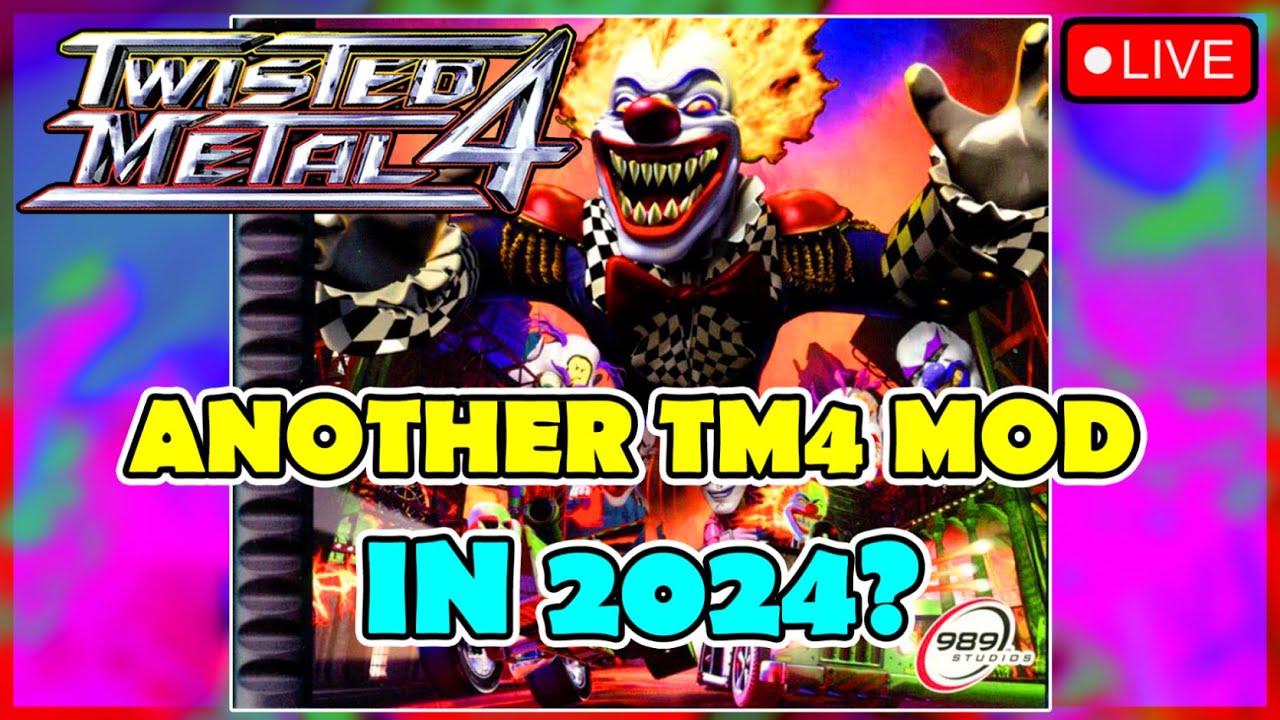 Pedro's TM4 Mod 3.0! | Twisted Metal 4 | Modded Livestream - YouTube