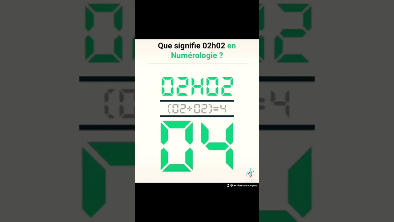 Heure miroir 02h02 signification - YouTube