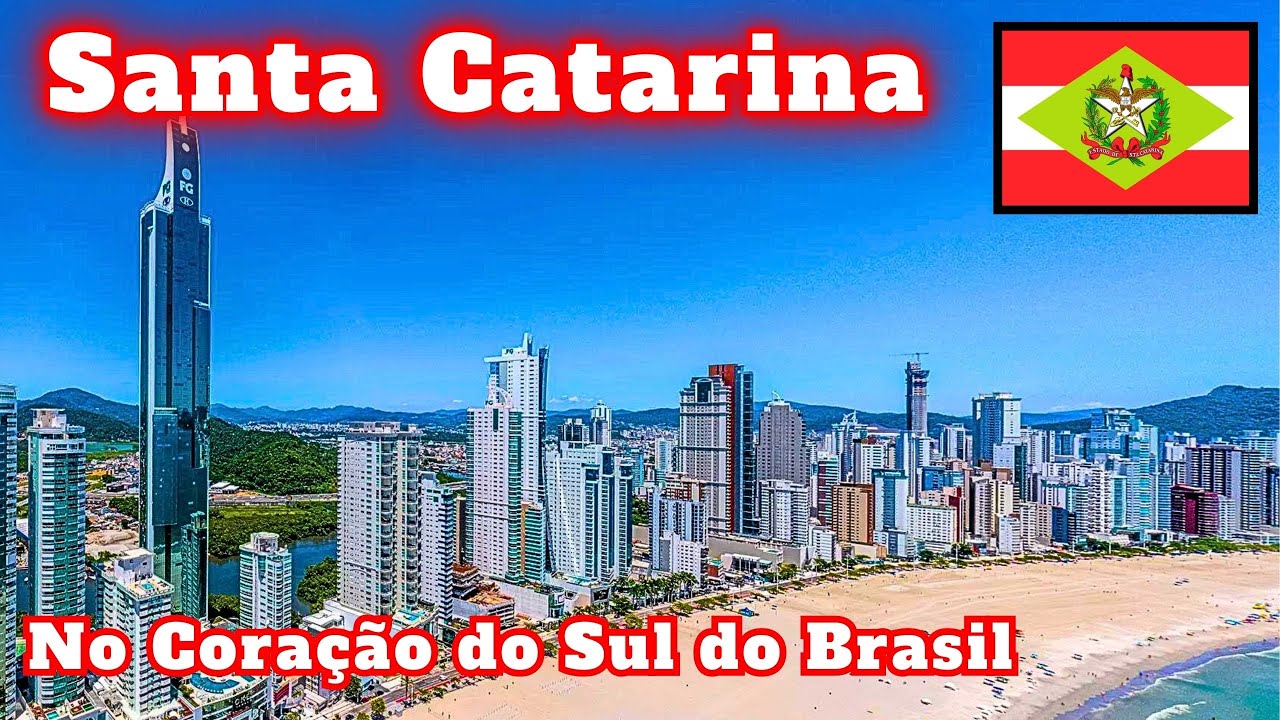 CONHEÇA O BELÍSSIMO ESTADO DE SANTA CATARINA NO SUL DO BRASIL - YouTube