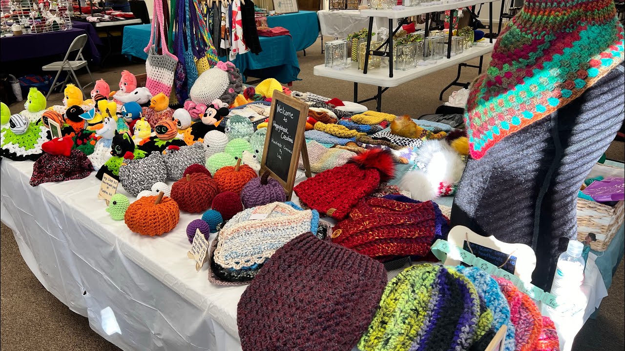 Happytohook Creations- Craft Show results, travel FO’s,purple tea and ...