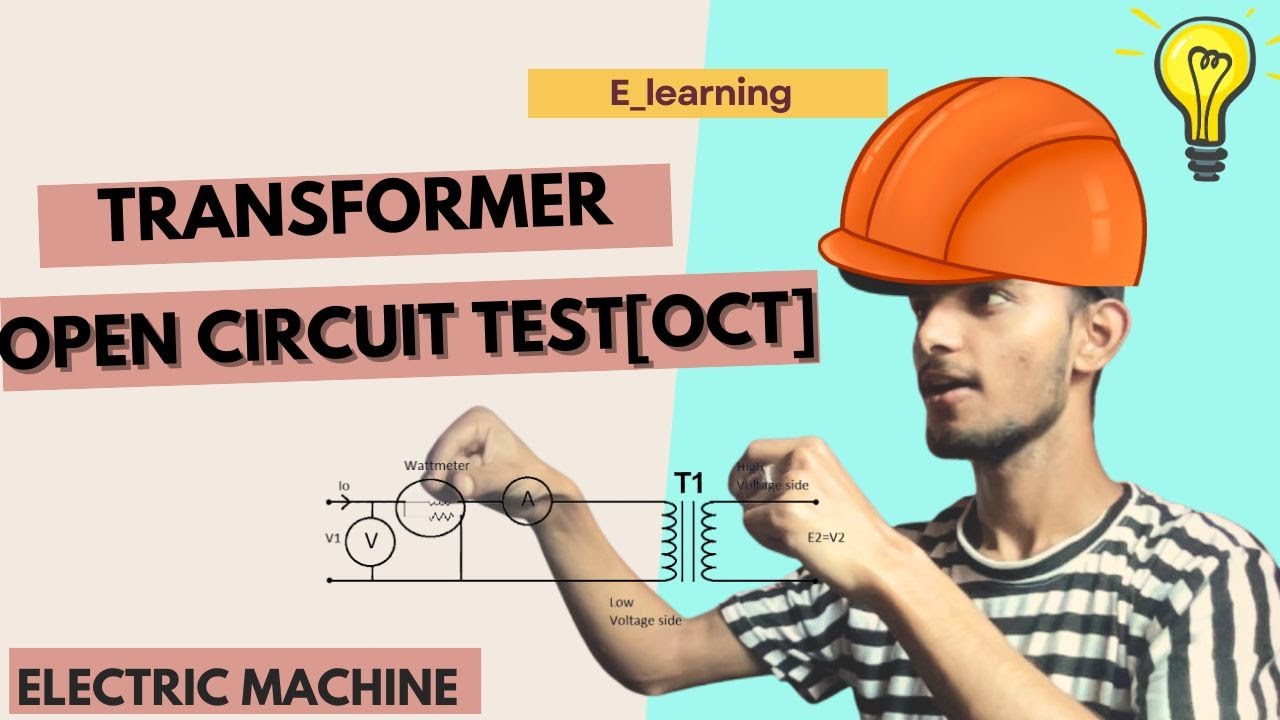 Open Circuit test || Transformer|| Electric Machine||ioe - YouTube
