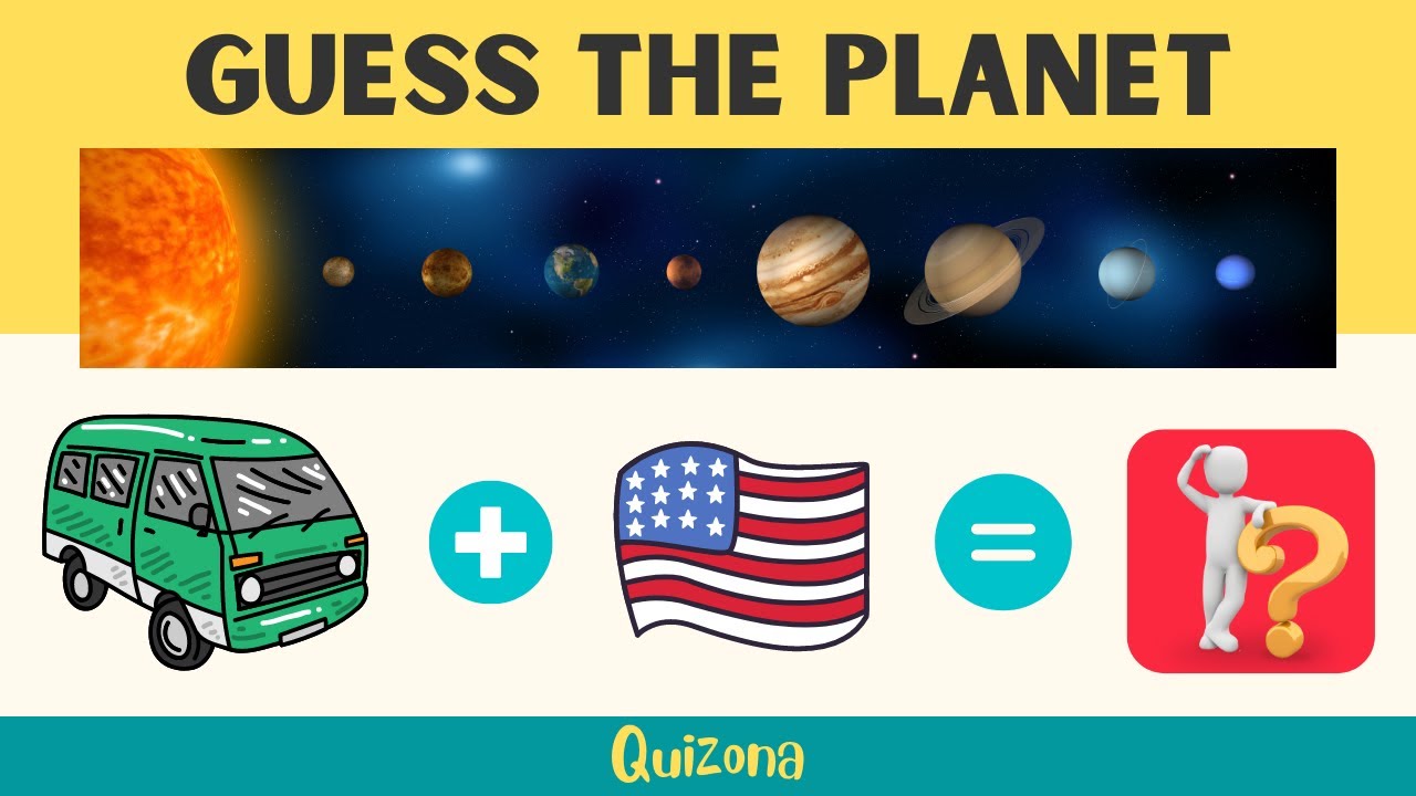 Guess the Planet, Space Object (Emoji Quiz) #quizona - YouTube