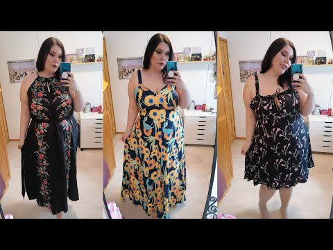 Lunawe try-on haul | True to size plus-size dresses!