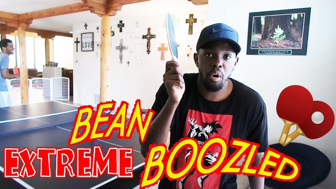 DON'T TRY THIS AT HOME! EXTREME BEAN BOOZLED PING PONG! - YouTube