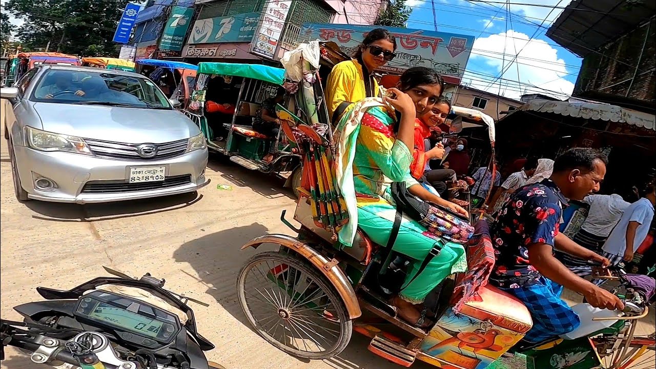 Beautiful Tangaila Girl || Tangail Vlog - YouTube