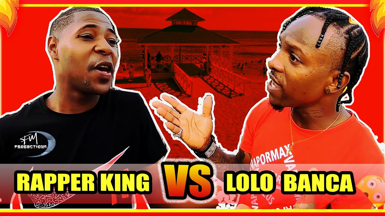 RAPPER KING vs LOLO BANCA #improvisando Batalla de Freestyle en Plaza ...
