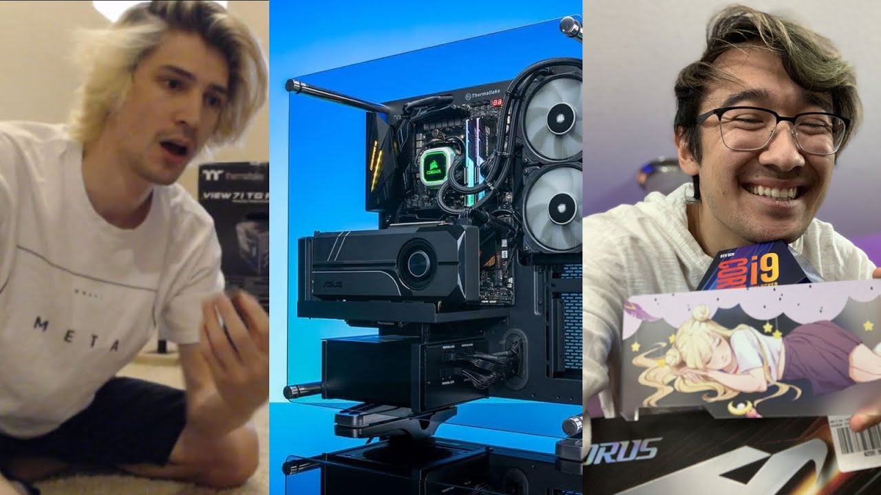 Kristofer Yee reacts to xQc building his own PC - YouTube