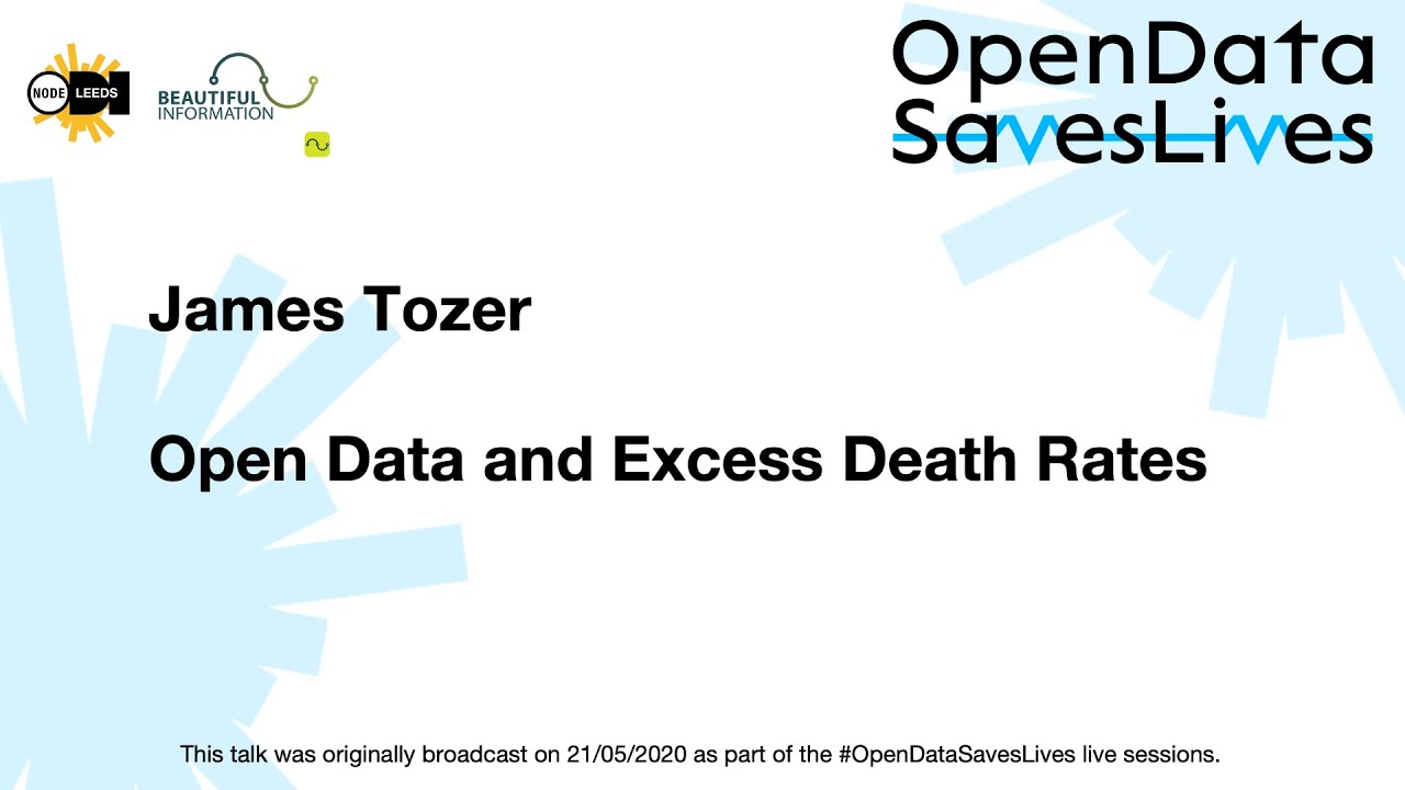 #OpenDataSavesLives - James Tozer - YouTube