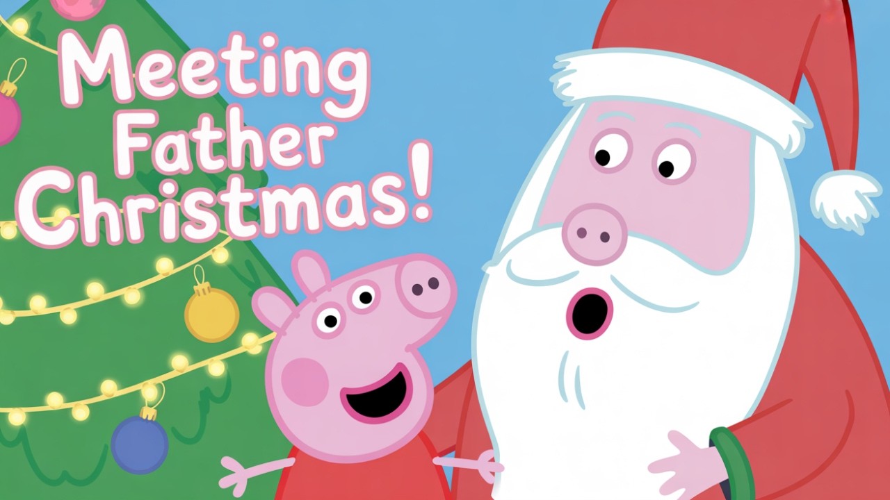 🎄 Peppa Pig Christmas Special: Peppa Meets Father Christmas (New 2026 ...