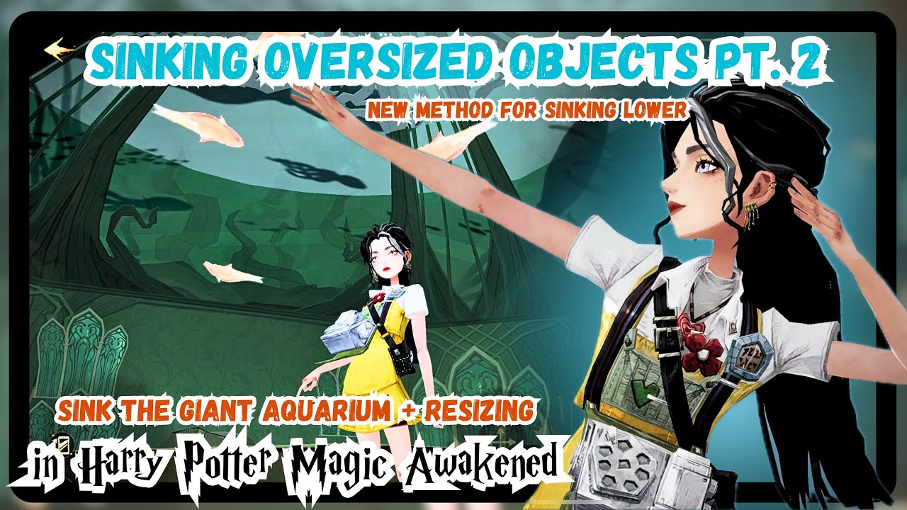 Magic Awakened - Sinking Items Part 2 - Sink OVERSIZED items even Lower ...