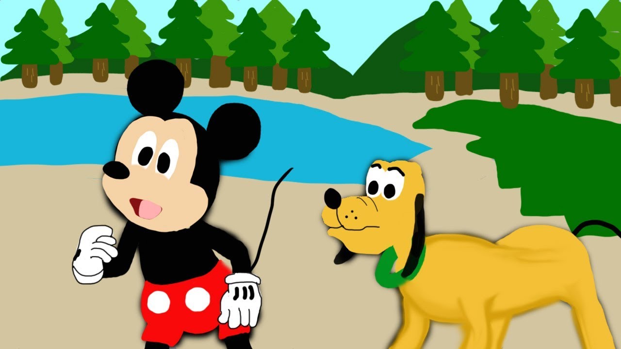 Mickey Mouse Clubhouse Playing On The Lake *Drawing* Disney Junior ...
