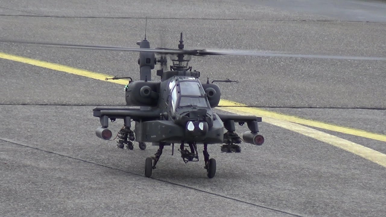 Apache AH64 RC Scale Model Helicopter - YouTube