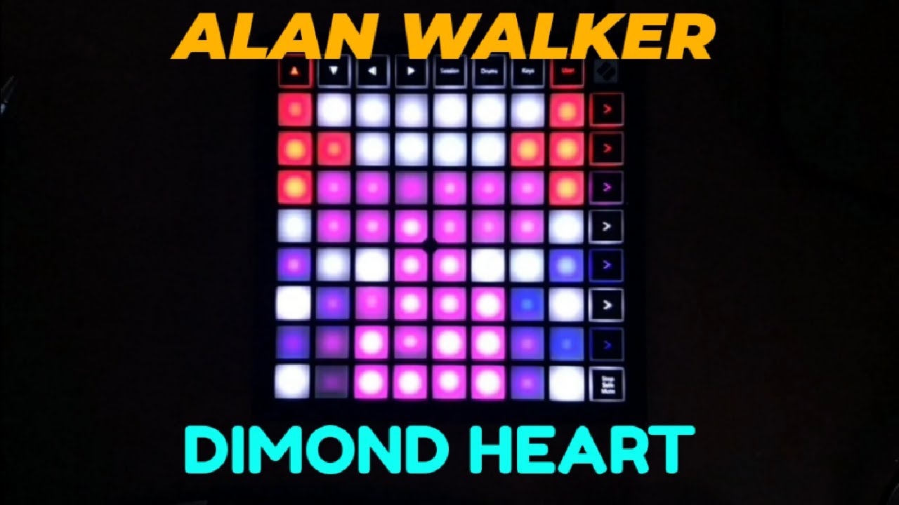 Alan Walker - Dimond heart (feat. Sophia Somajo) |Launchpad cover - YouTube