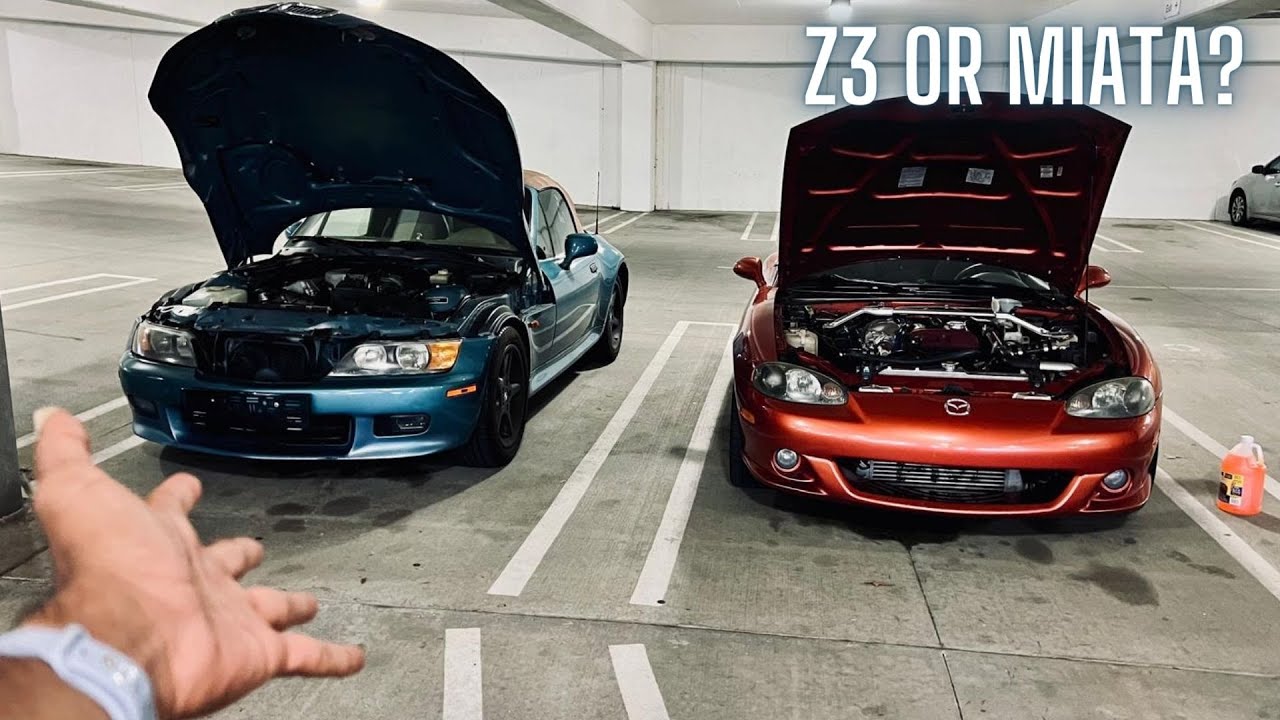 BMW Z3 Vs Miata: Which Is EASIER To FIX? - YouTube