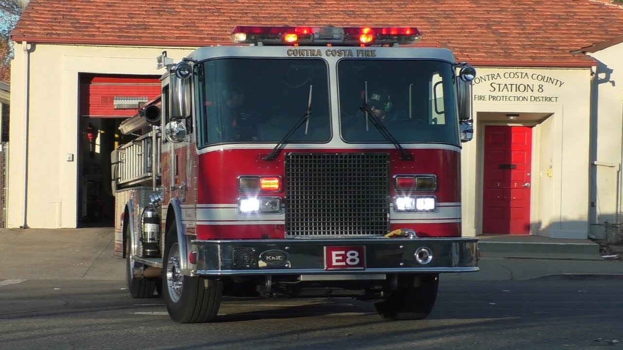 Contra Costa County Fire Protection District Reserve Engine 8 ...