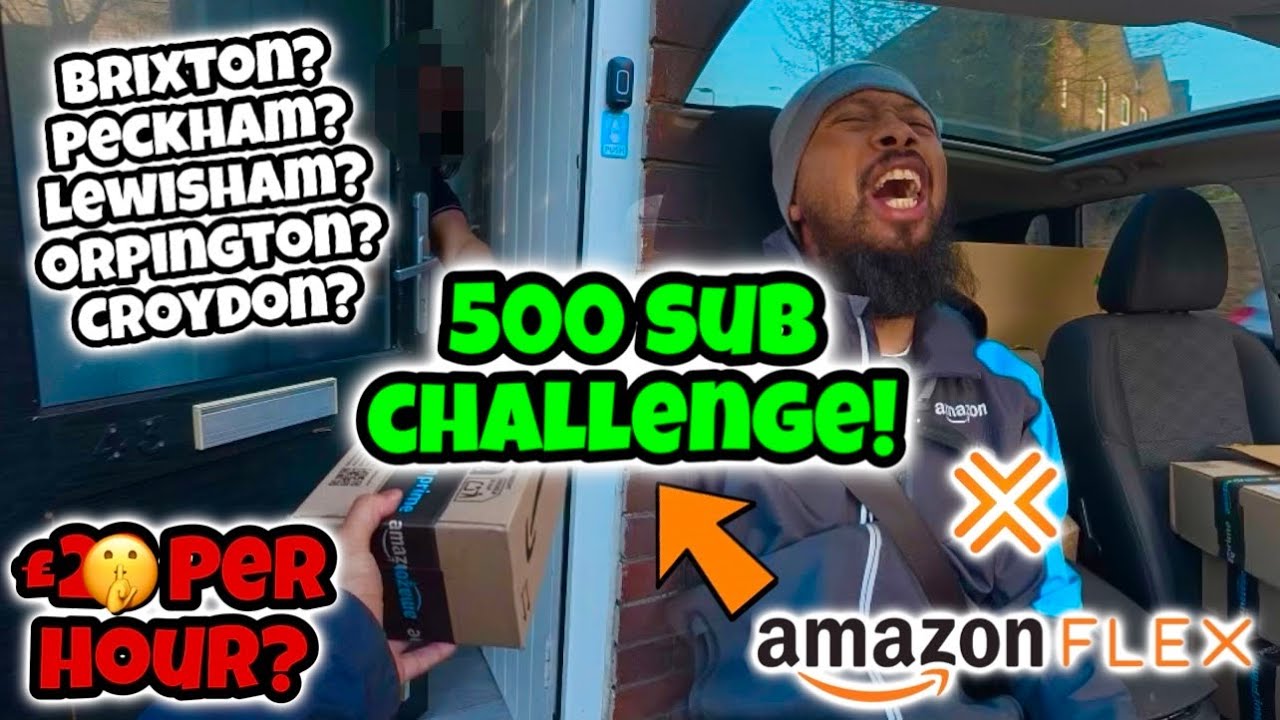 Working EVERY AMAZON FLEX UK SHIFT I Can Grab in a Day - Worth it? (500 Sub Challenge) - YouTube