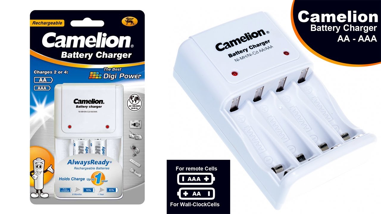 Original Camelion Charger For Remote Cell and Wall Clock Batteries ...