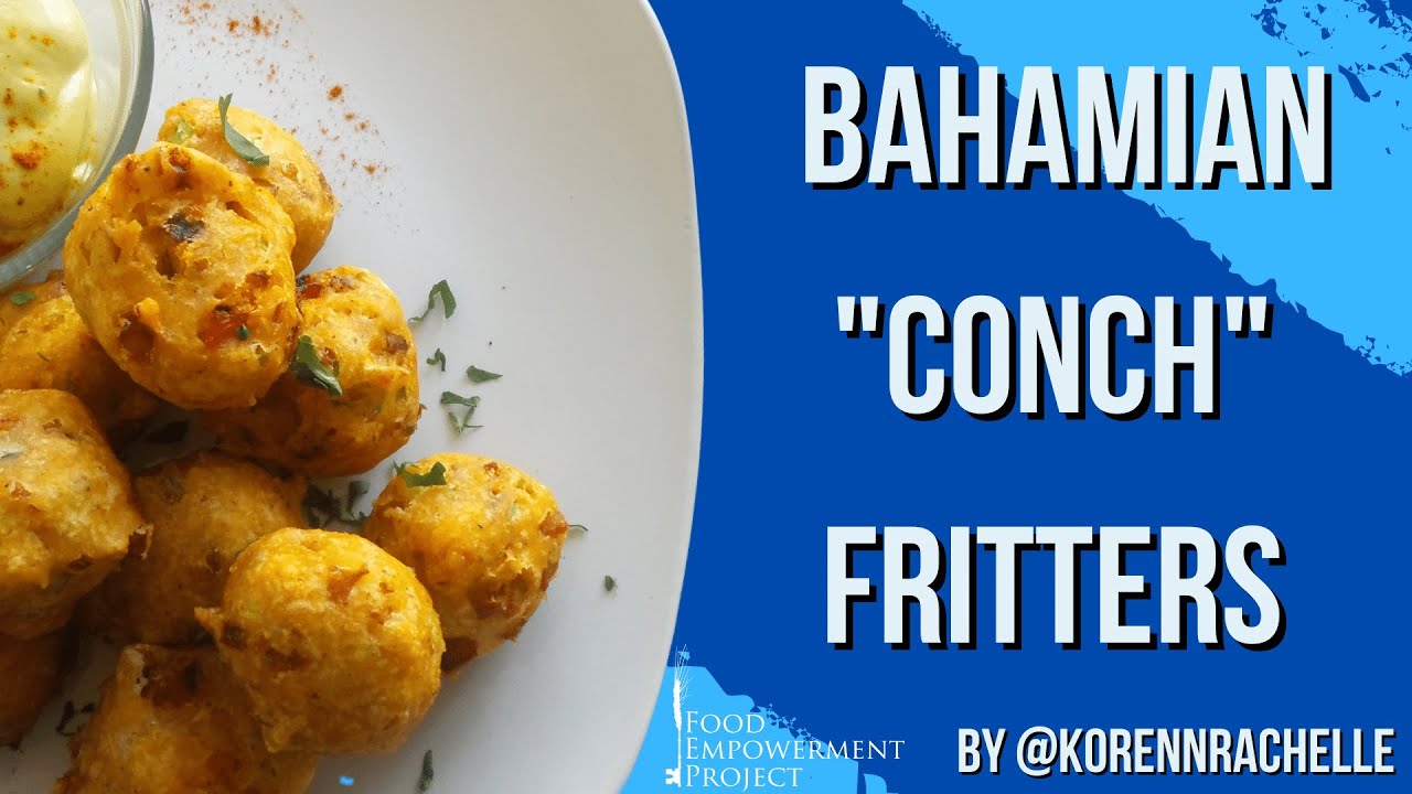 Bahamian "Conch" Fritters Recipe - YouTube