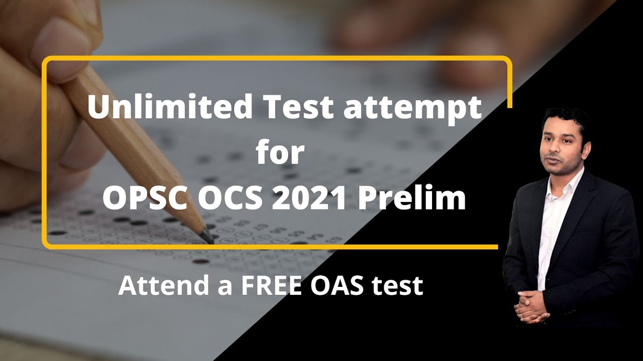 OPSC OAS - The Ultimate Practice Test for the OCS Prelim 2021 - YouTube