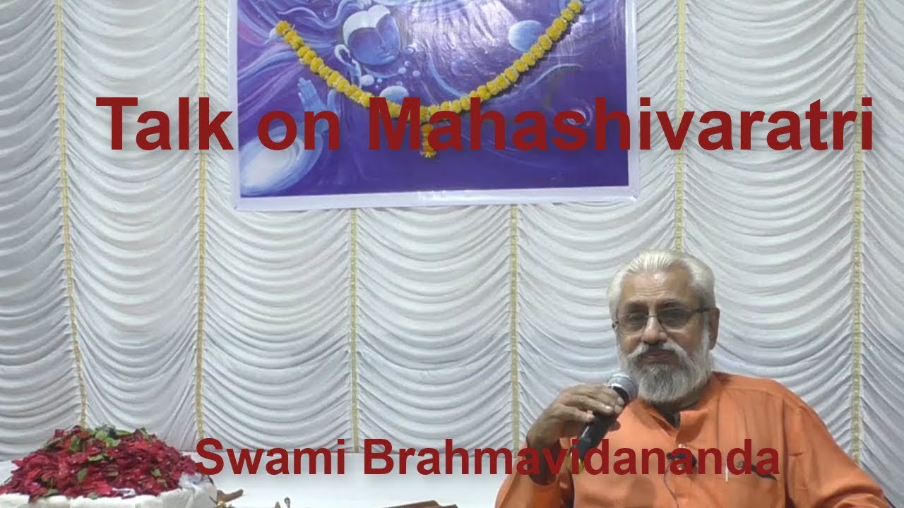 Mahashivaratri 2020 | Swami Brahmavidananda - YouTube