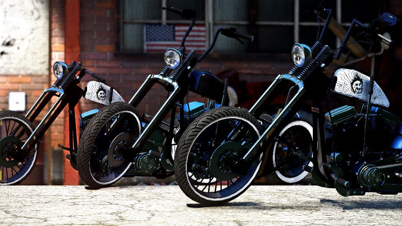 Fatality Developments | Fivem | Chopper Style Motorcycle 'The Spiders ...