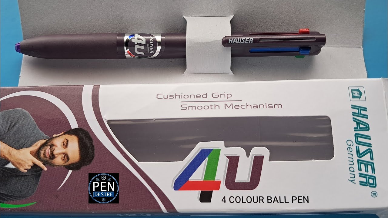Hauser 4U - 4 Colour Ball Pen - INR 40 - 4 in 1 Multicolour Ball Pen ...
