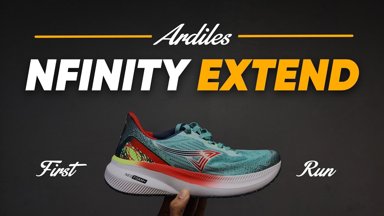 Ardiles Nfinity Xtend (First Run) - Sepatu Lari Kok Glow In The Dark ...