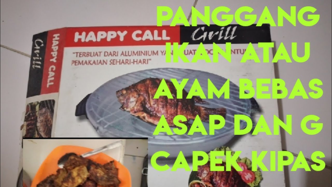 REVIEW ALAT PANGGANG HAPPY CALL GRILL - YouTube