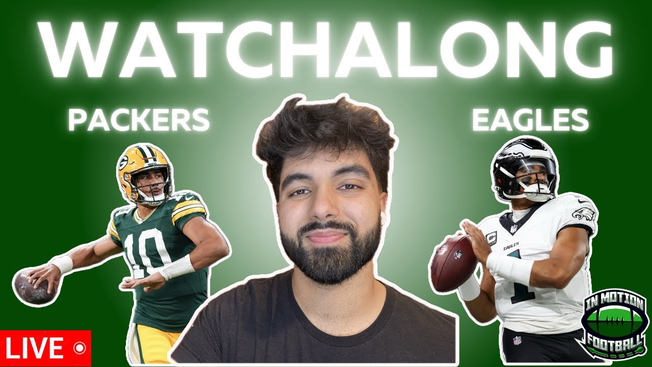 Packers 29 - Eagles 34 Watchalong Interactive Livestream - YouTube