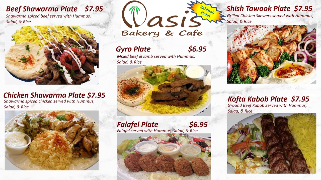 oasis menu 1 - YouTube