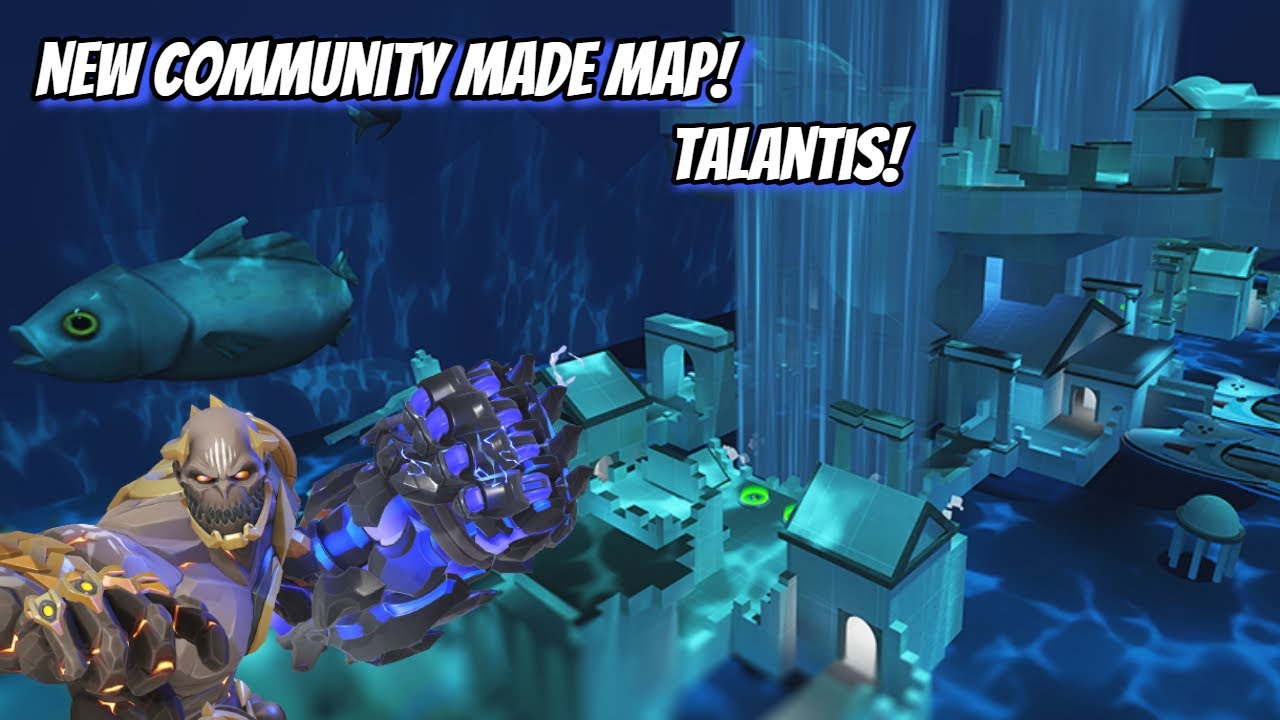 The New Community Made Map Talantis Gameplay! | Overwatch 2 - YouTube