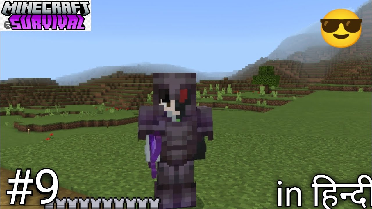 Minecraft survival series episode 9 full max netherite armour + toll 😎 ...