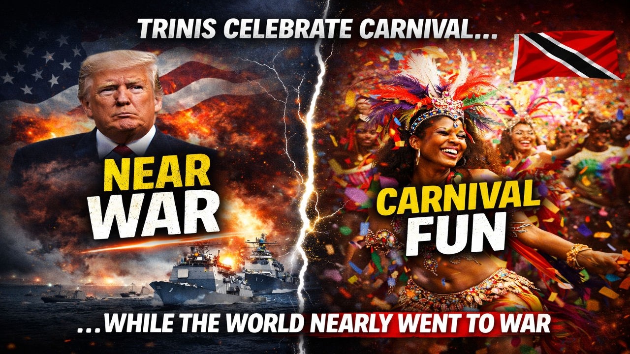 Trinis Celebrate Carnival… While the World Nearly Went to War - YouTube