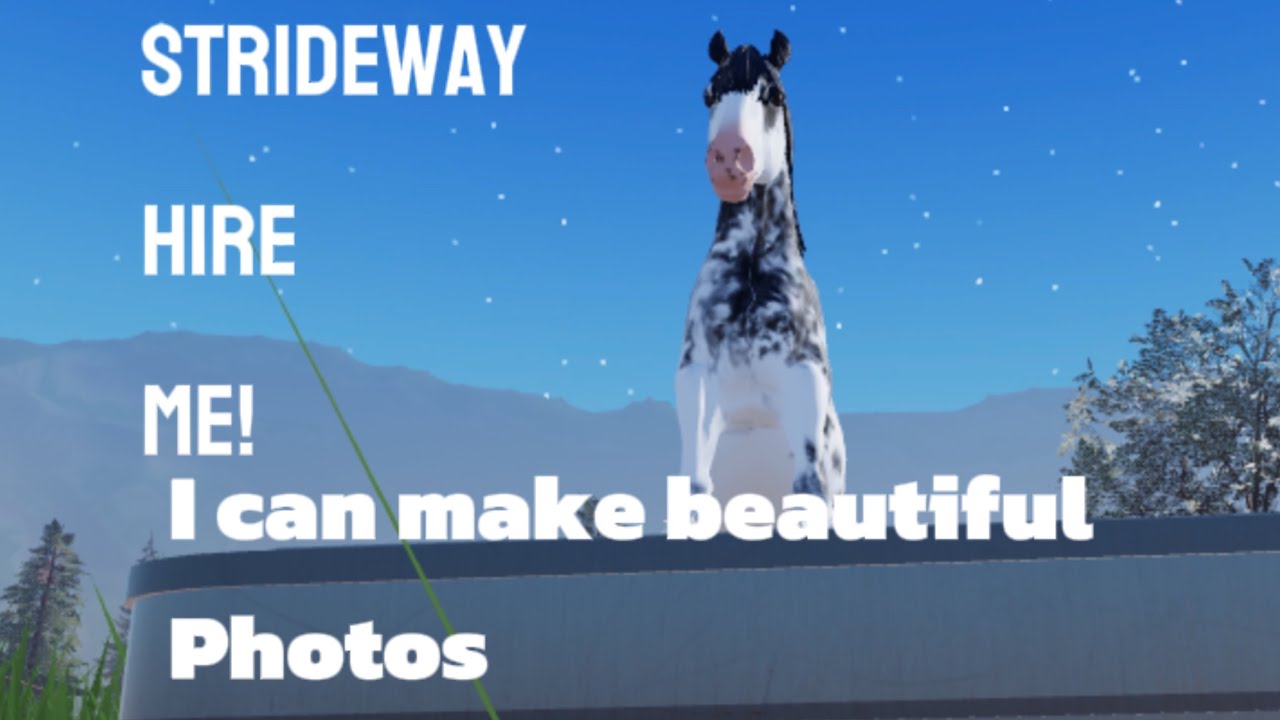 Strideway please hire me to make photos for the game! - YouTube